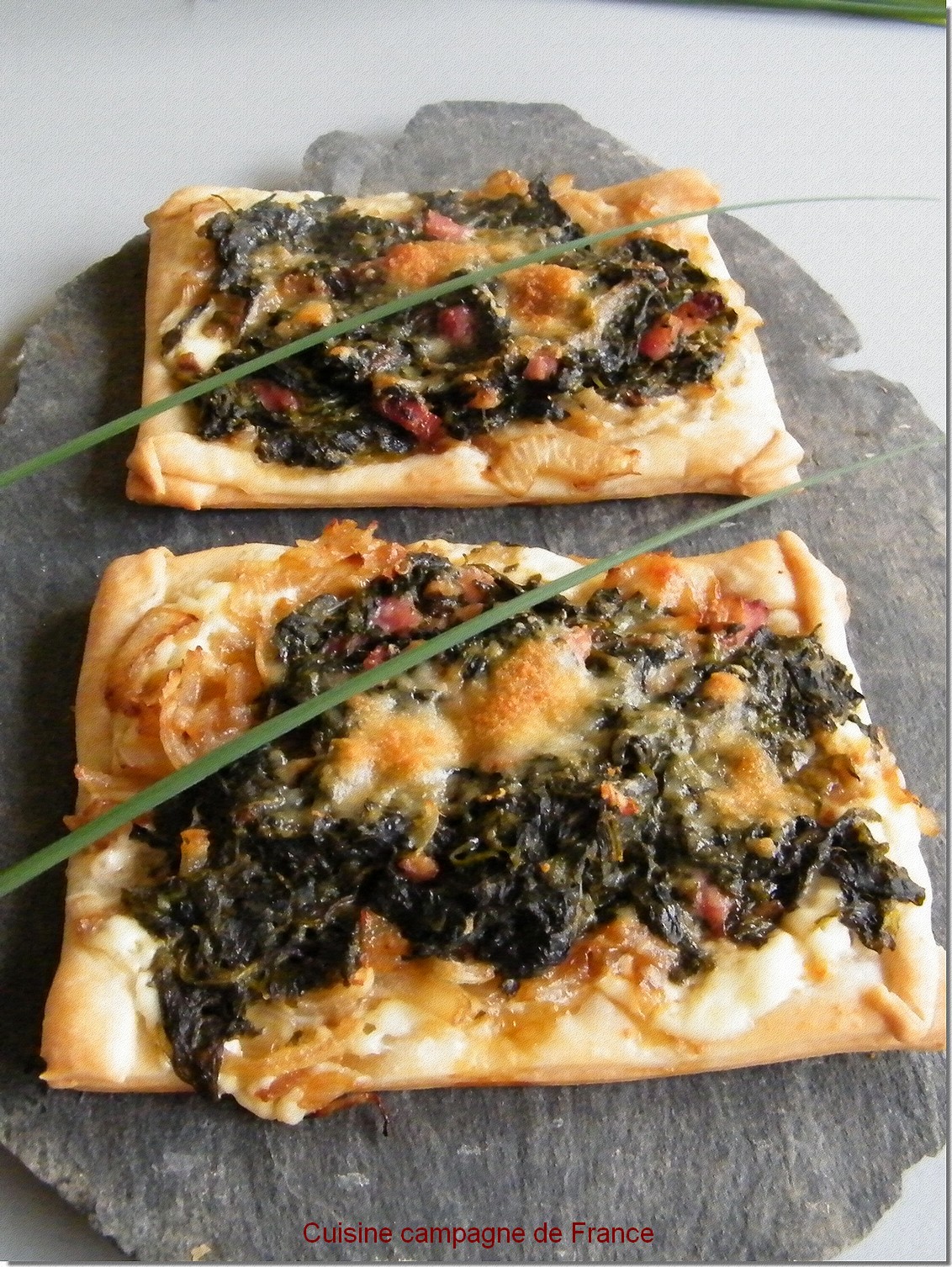 Cuisine et Campagne de France : Tarte fine aux feuilles de blettes, à ...