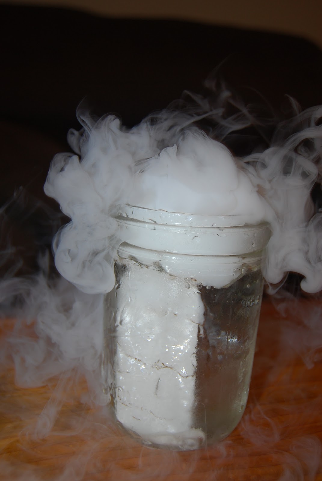 The Peterson Party: Dry Ice Fun