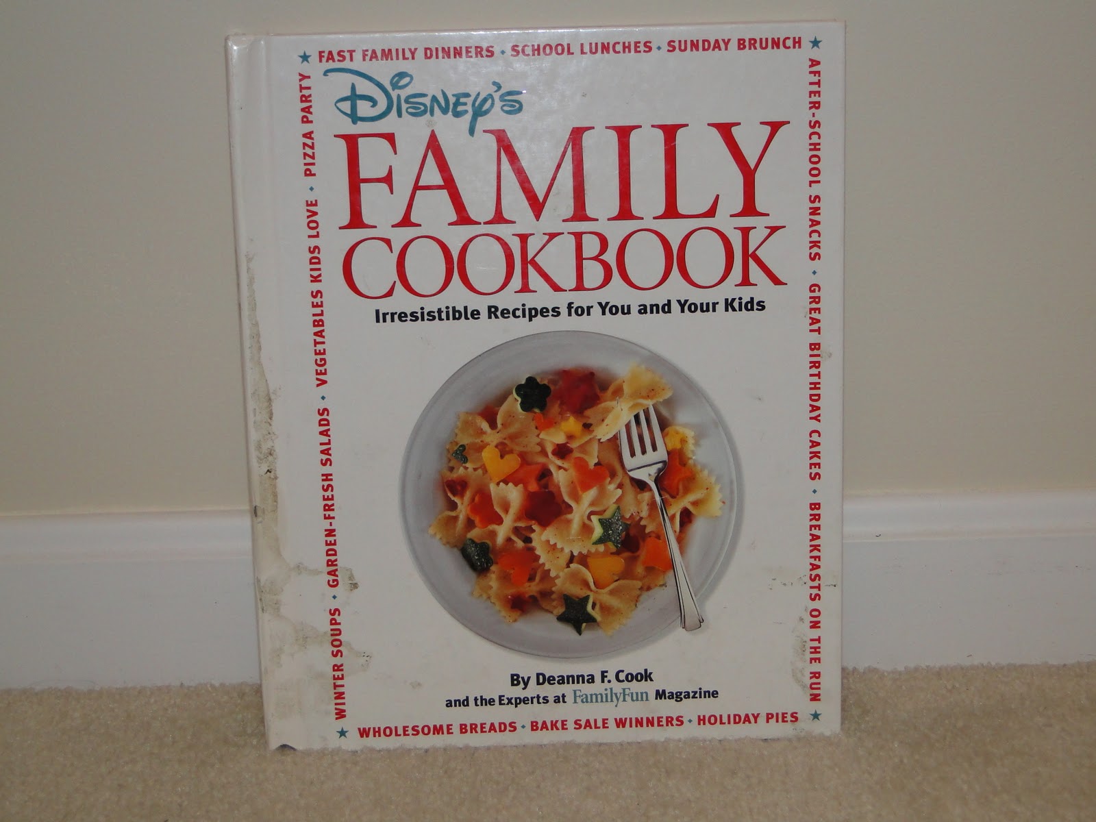 A WDW Mom's Daily Endeavors: Disney's Family Cookbook ~ A Review