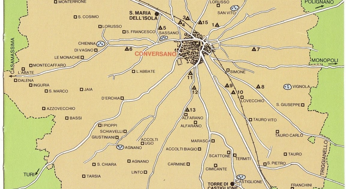 Mappe del territorio e della città