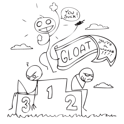 gloat - définition - What is