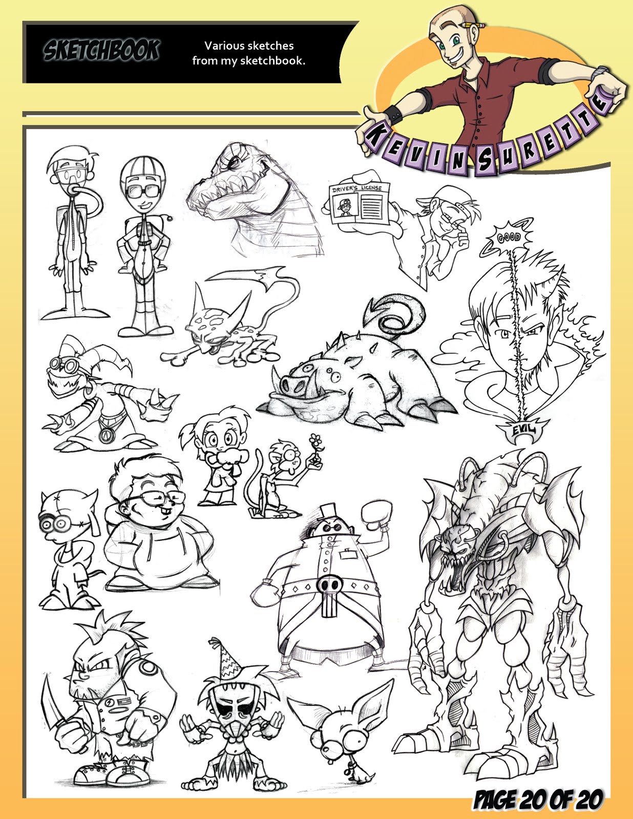 Kevin Surette presents stuff on paper