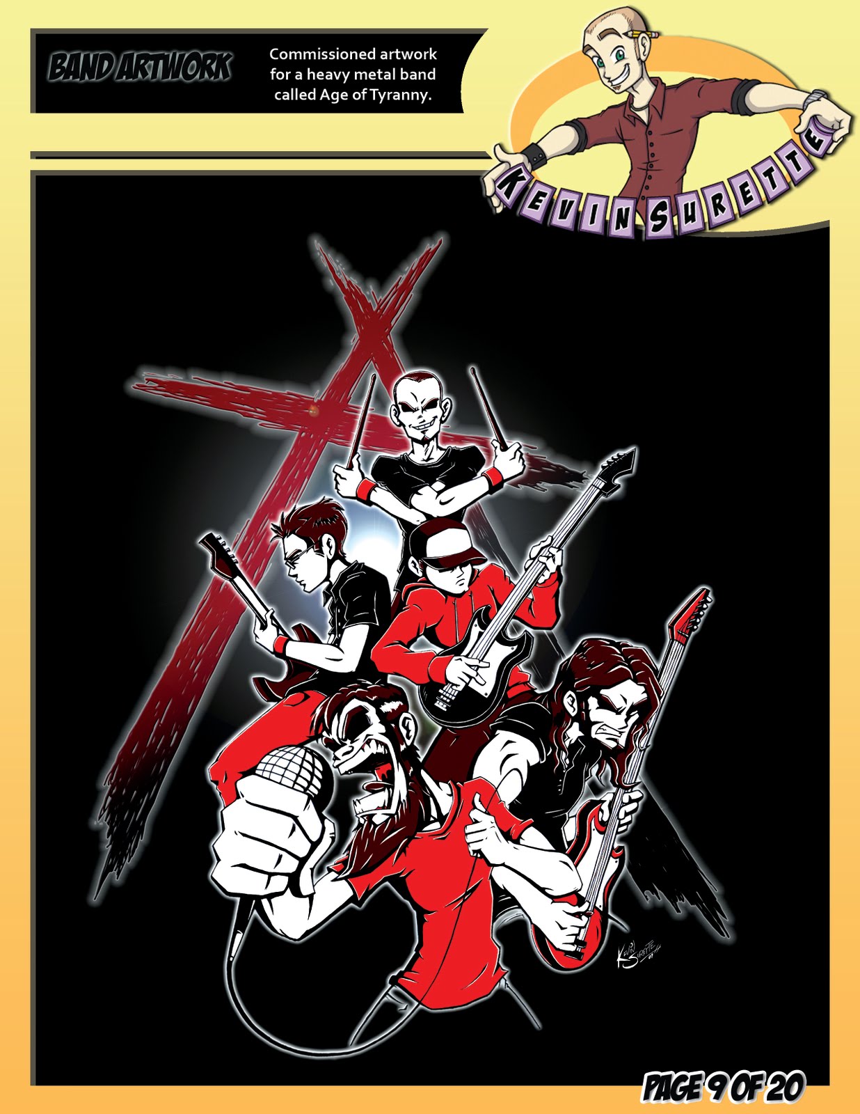 Kevin Surette presents stuff on paper