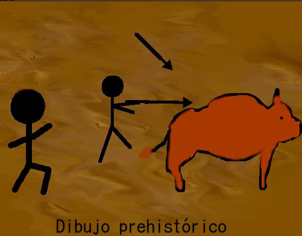 Marta: Dibujo de la prehistoria