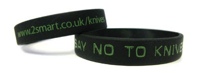 Frugal Freebies: Free 'Say no to knives' wristbands