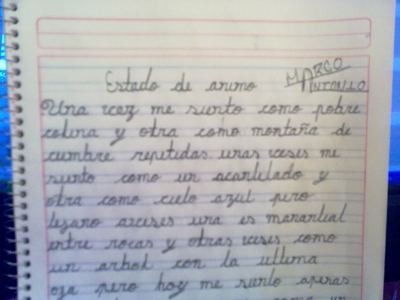 PRACTICA EN EL AULA DE LETRA SCRIPT - RINCON CREATIVO