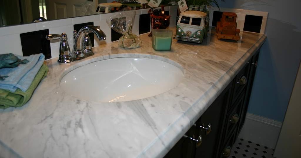 The Granite Gurus: Vanities with Marble Countertops from MGS by Design