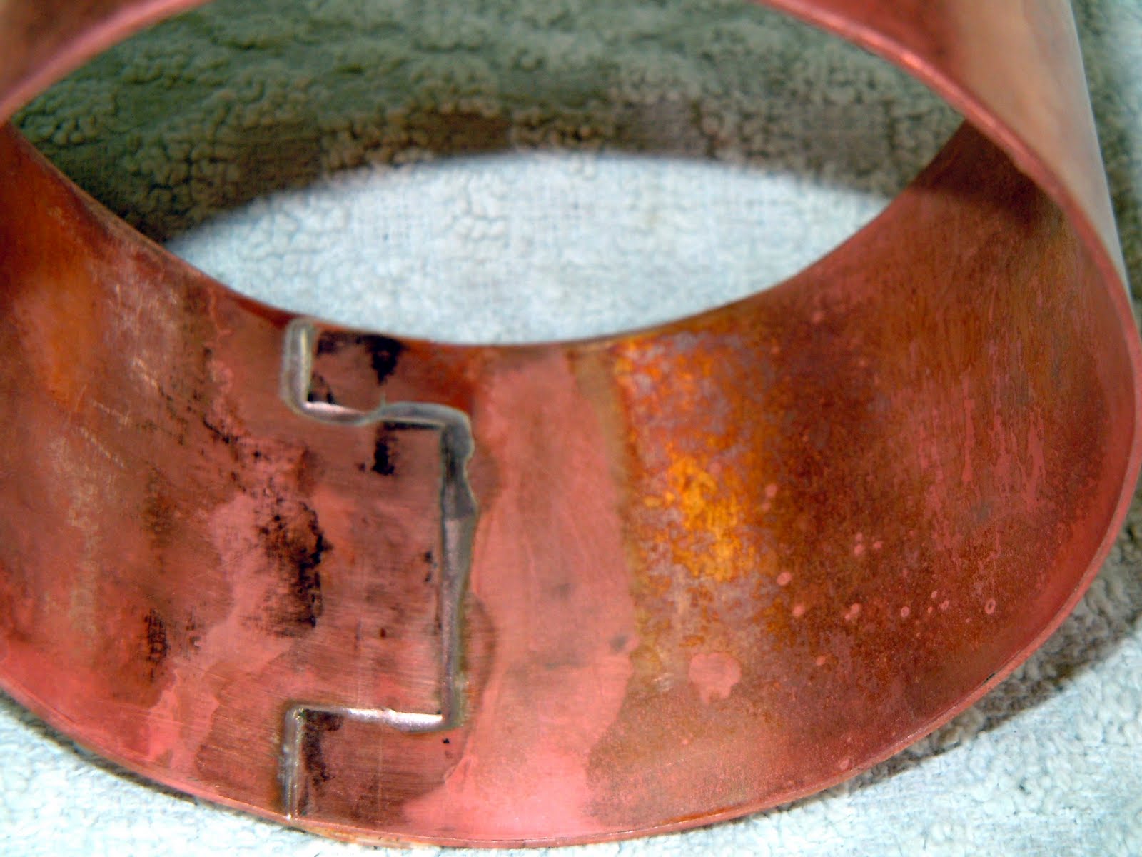 Ancient Metal Forming: Anticlasting Raising- Making a bracelet step by step