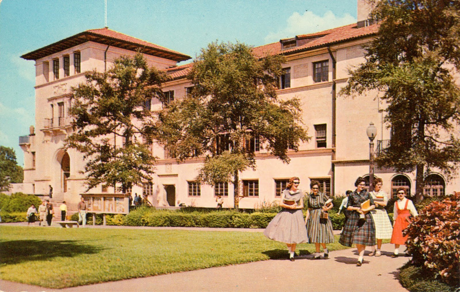 Vintage Chrome Postcards: Texas University