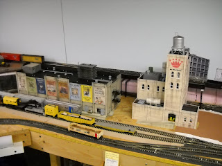HO scale brewery detailing