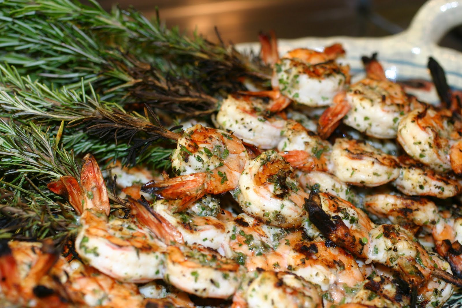 The Art of Food: Grilled Shrimp Spiedini with Salsa Verde