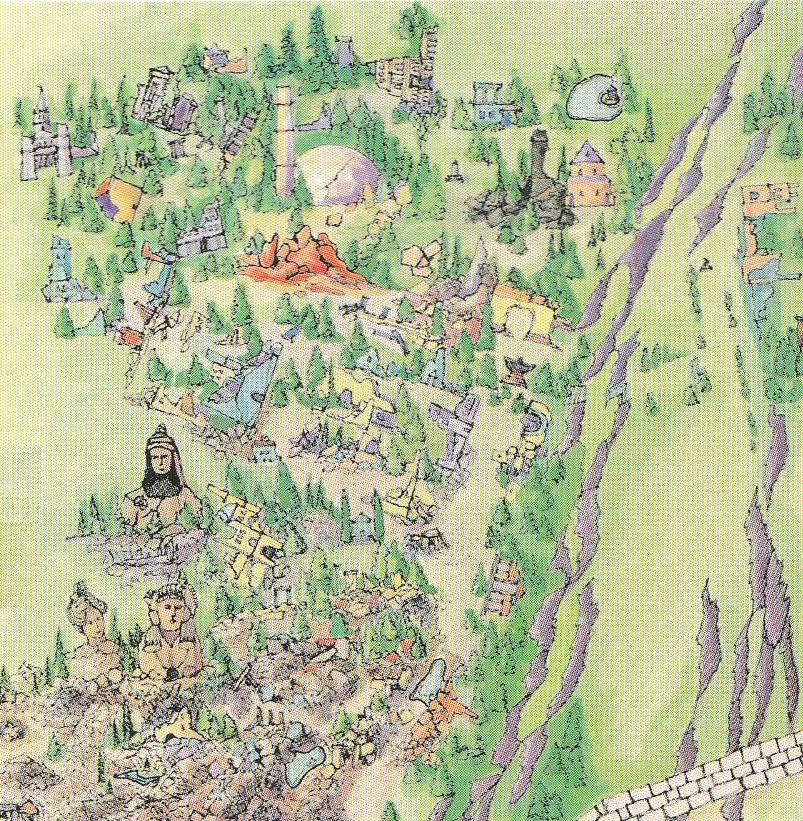 A Paladin In Citadel: The Dying Earth RPG: Kaiin, The Old Town