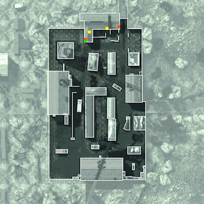 Call of Duty Modern Warfare 2: Scrapyard map / tactical and sniping spots