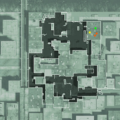 Call of Duty Modern Warfare 2: Skidrow map / tactical and sniping spots