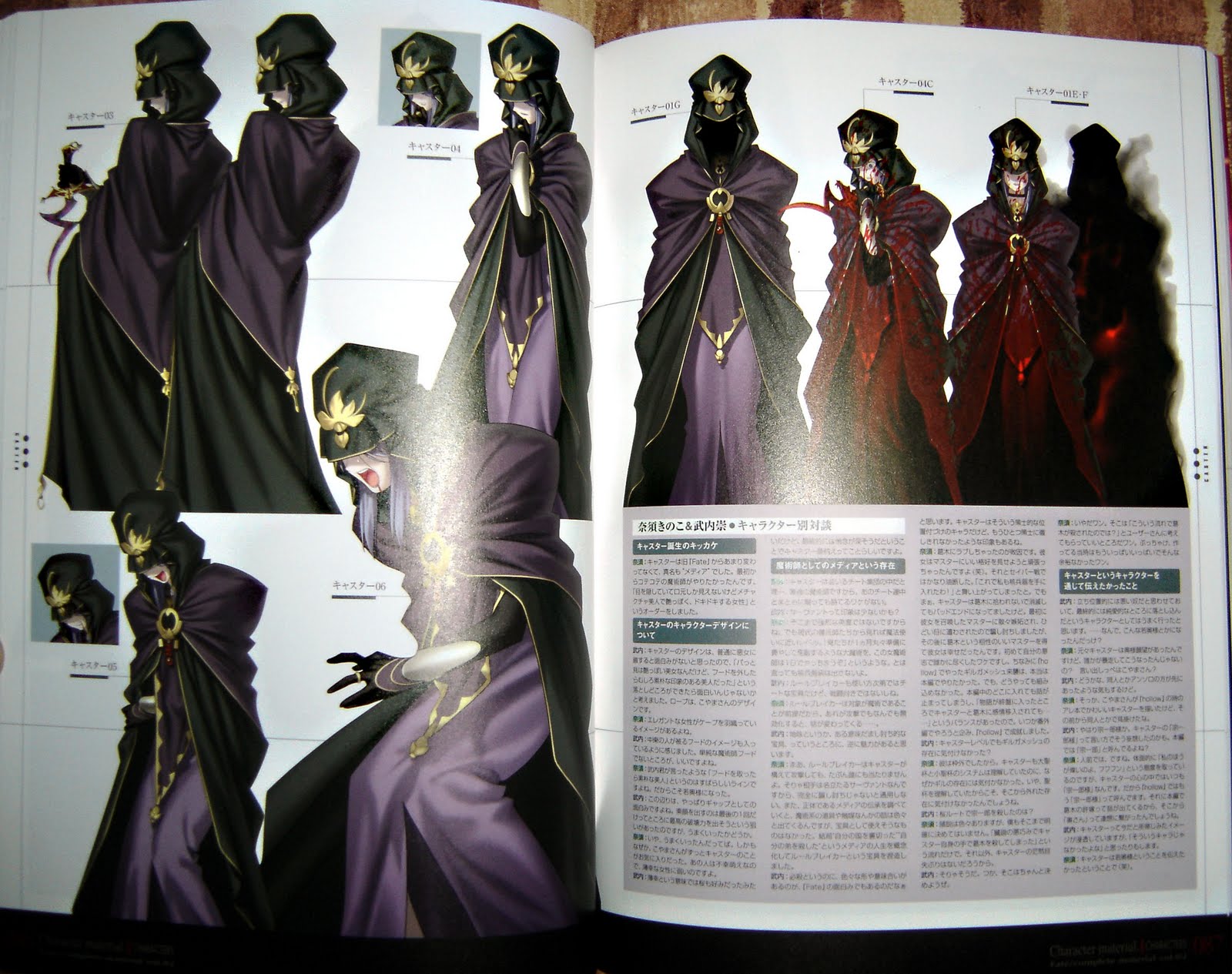 Soth's Blog: Fate/complete material II - Character material.