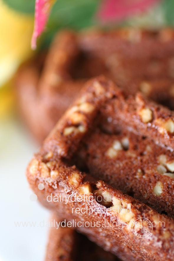 dailydelicious: Chocolate Friands: Quickly and easy snack for chocoholic!