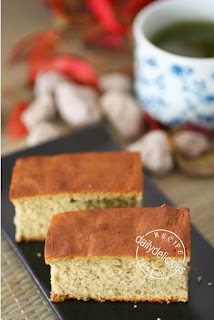 dailydelicious thai: Green tea Sponge Cake: Japanese style high tea!
