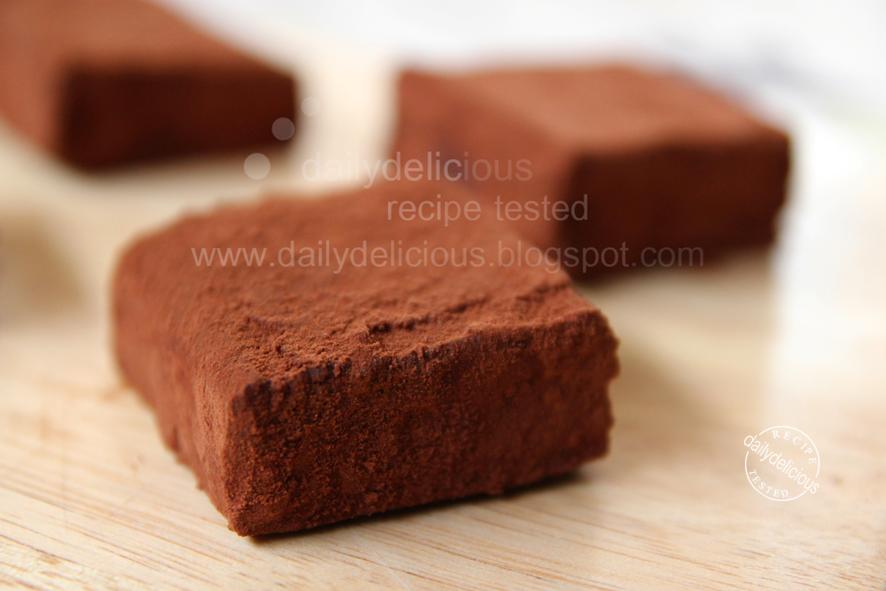 dailydelicious: Namachocolate (生チョコ): For every chocolate lovers (in ...