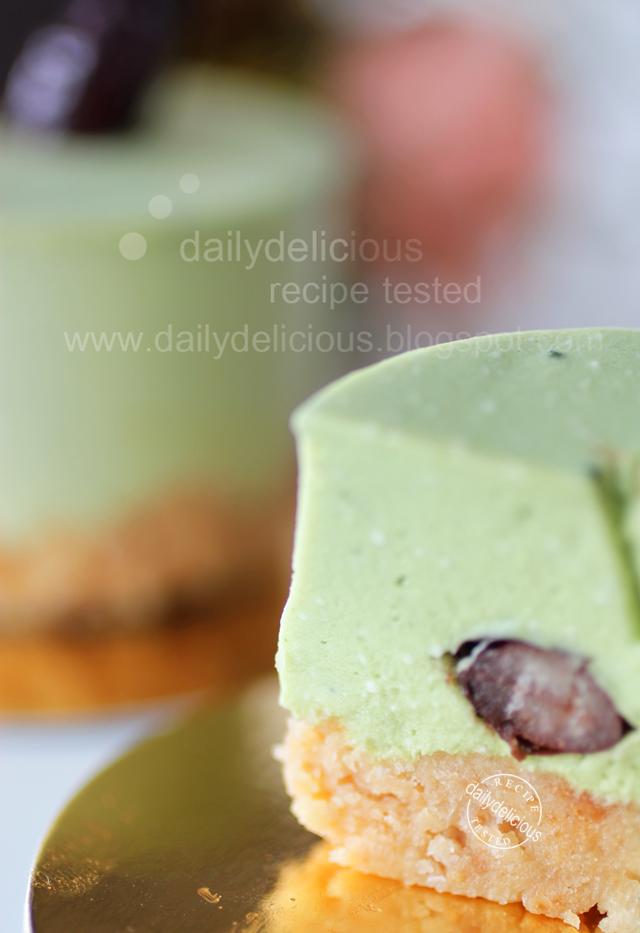 dailydelicious: Matcha Rare Cheesecake: A slice of Japanese taste from ...