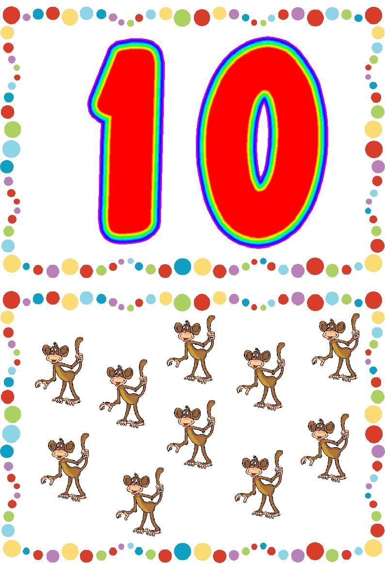 Numeros del 0 al 10 para niños - Imagui