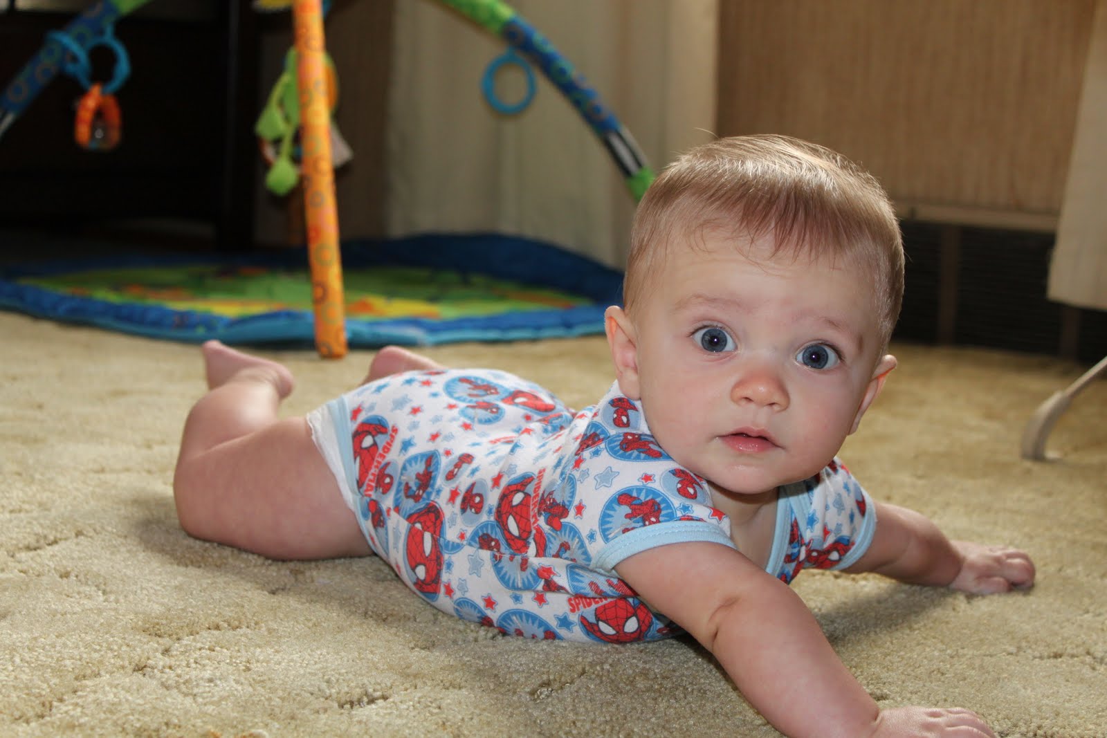 Duda Family Blog: Learning How to Sit Up Like a Big Boy