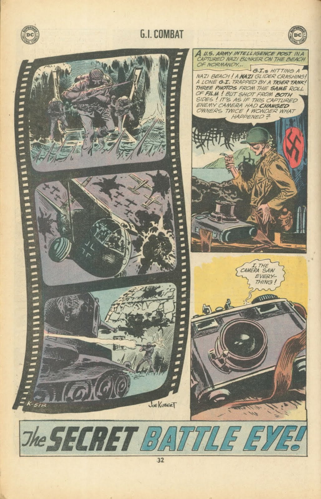 MIKE'S HOUSE OF WHACKS: BIG G.I. COMBAT #146: THE SECRET BATTLE EYE