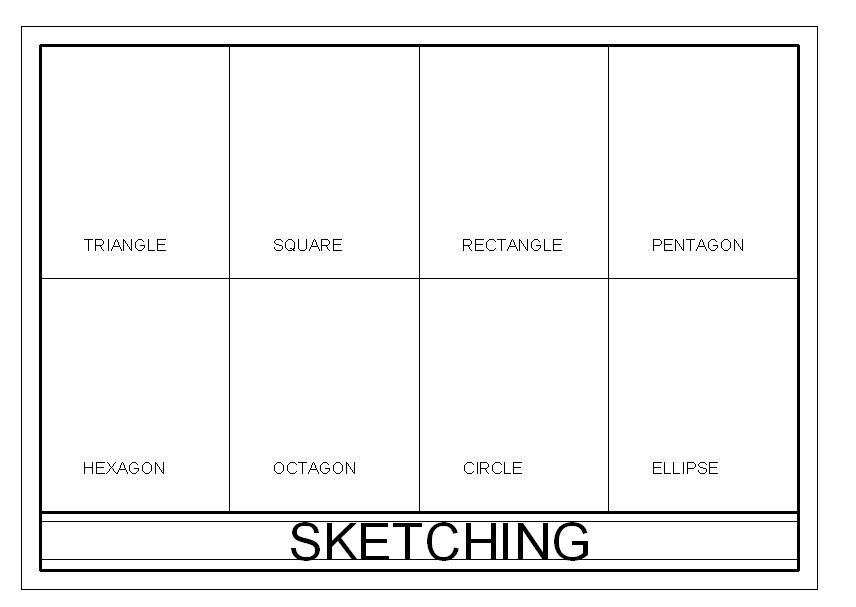 Engineering Drawing 2009: Exercise 1