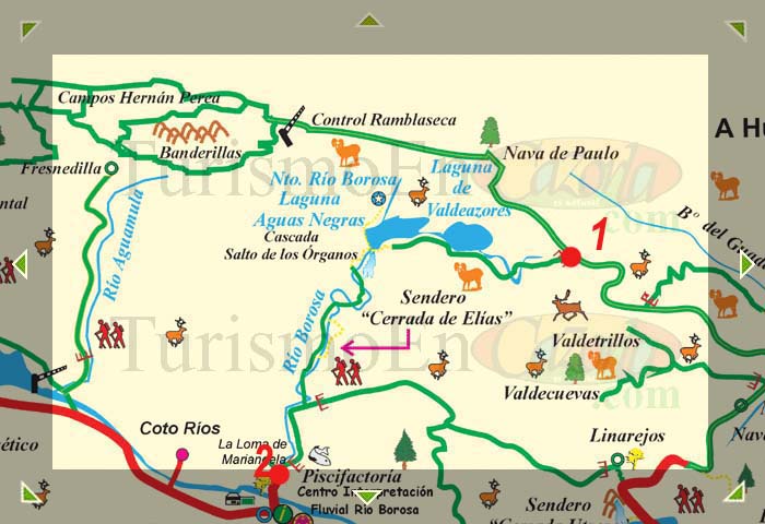 Senderos Almariya: 3. Sendero por el Rio Borosa - Cerrada de Elías y ...