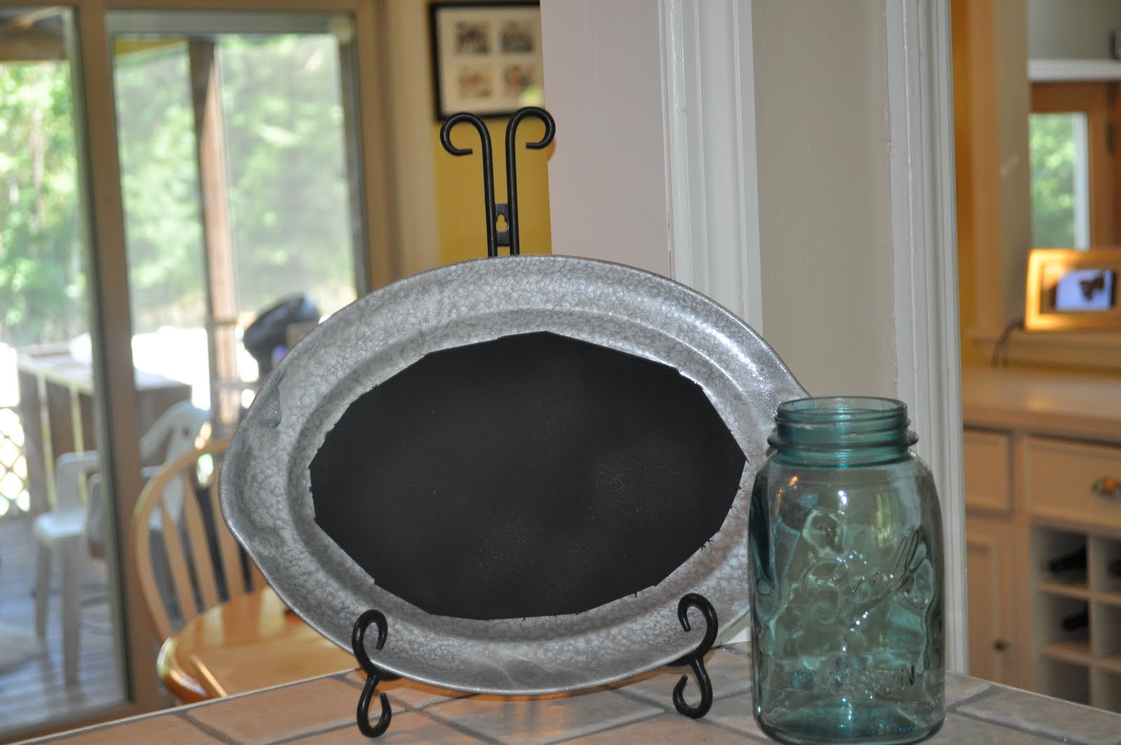 Create, by Carrie: Repurposing an old plate...