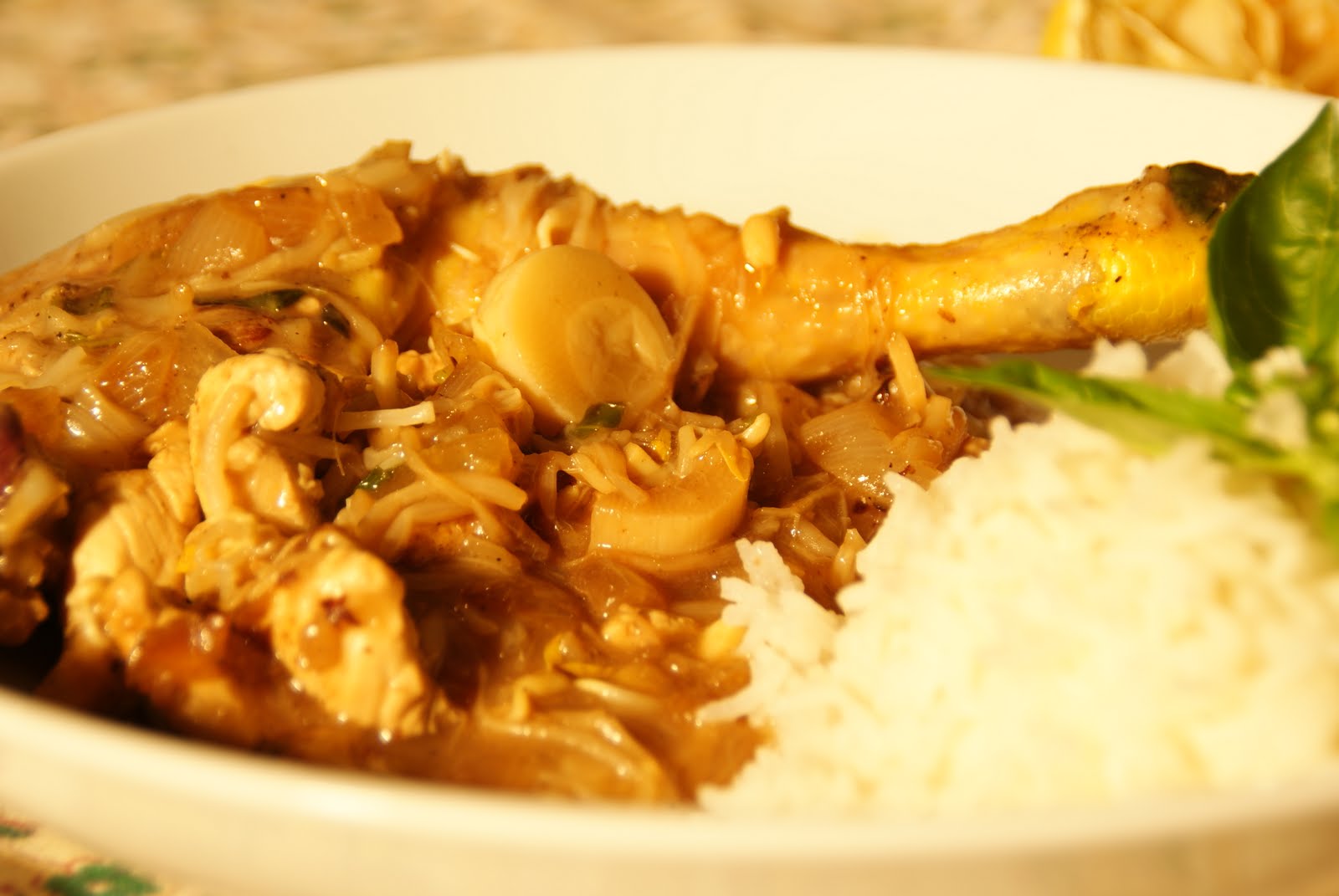 Les Recettes de Marion: Poulet Thaï au basilic (wok)