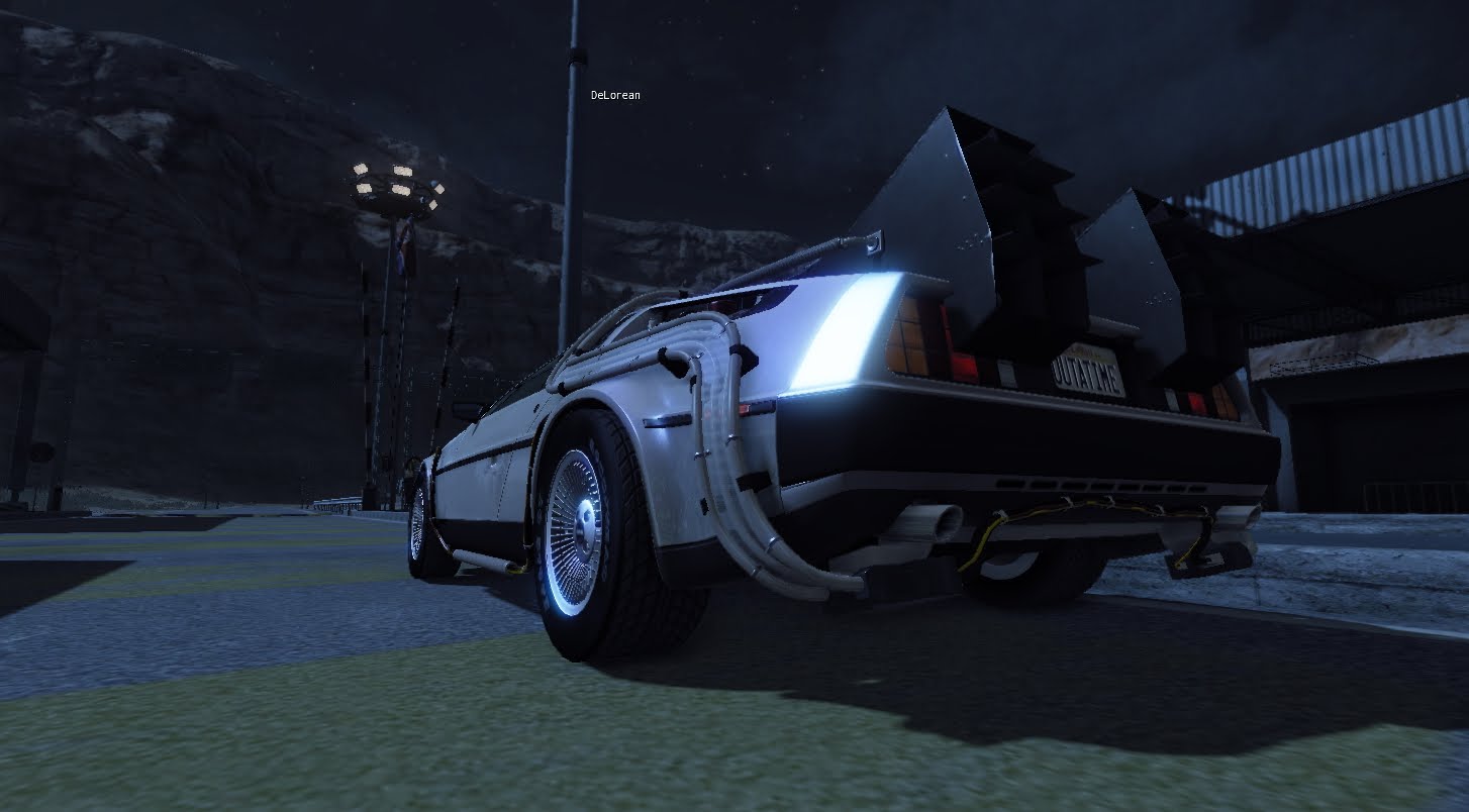 Tirido's Portfolio: DeLorean Time Machine (Back to the Future) Mod for ...