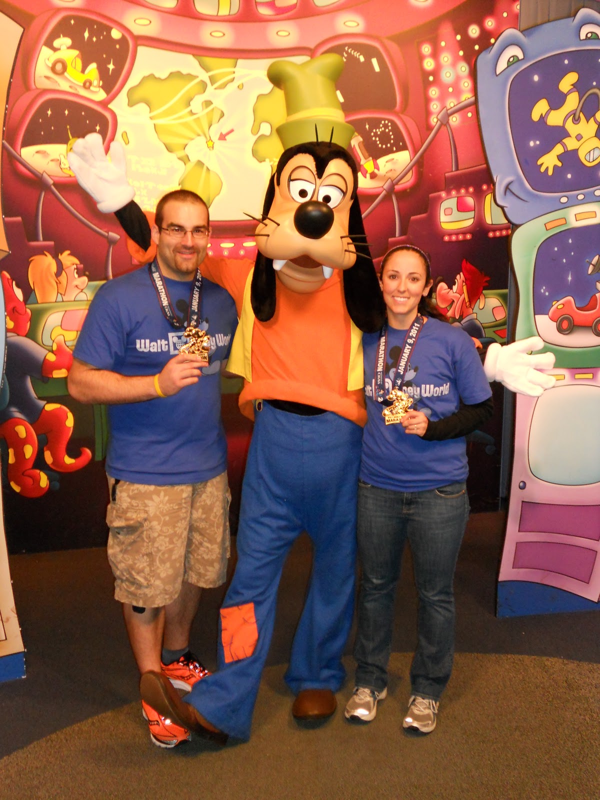 Our Love On The Run: Goofy's Challenge Race Report