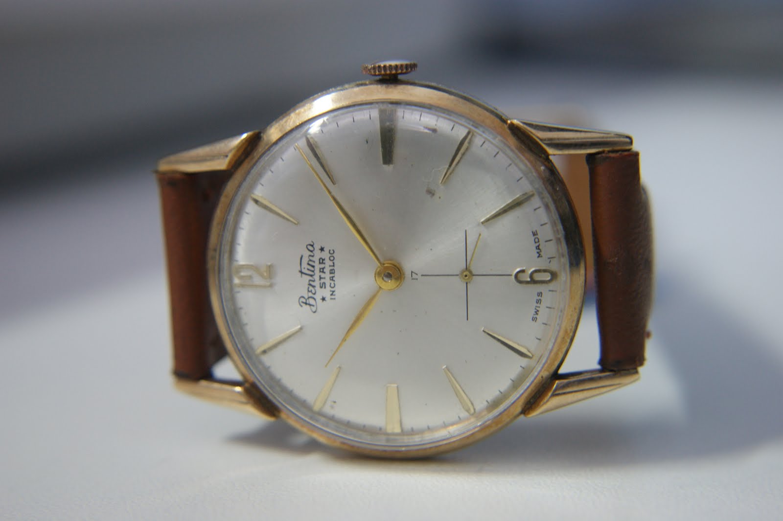 fobs76 - Vintage Wristwatches & Timepieces: Bentima Star 17jewels
