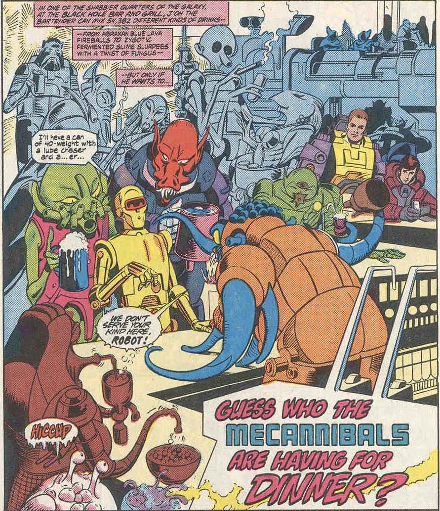 Disciples of Boltax: Review: Marvel G1 #52: Guess Who the Mecannibals ...