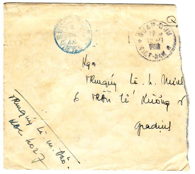 Imnaha Stamps: Le Minh Dao Cover from KBC 4027