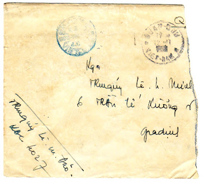 Imnaha Stamps: Le Minh Dao Cover from KBC 4027