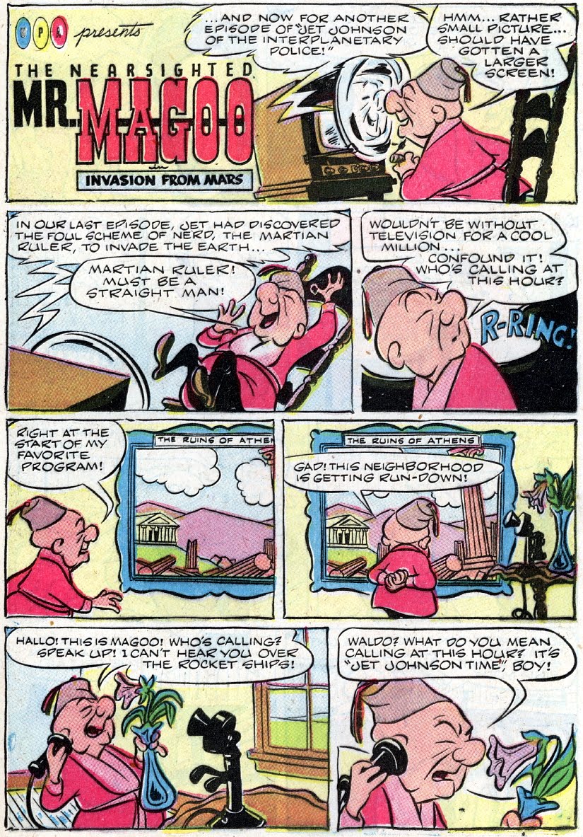 The Big Blog of Kids’ Comics!: Mr. Magoo in "Invasion From Mars"