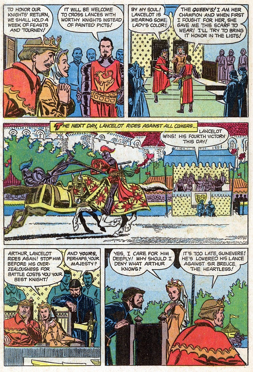The Big Blog of Kids’ Comics!: "Knights of the Round Table" - March 1954
