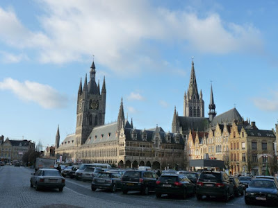 Mes randonnées: Ypres par une belle journée de décembre