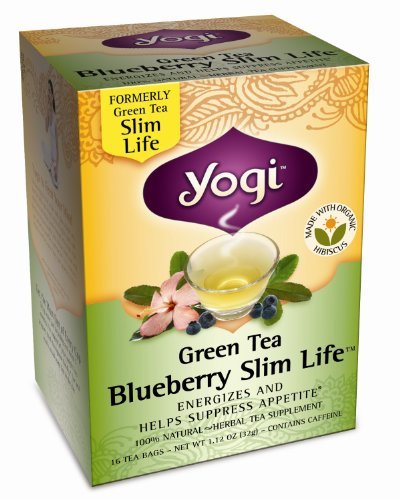 Holistic Yoga Health: Yogi Green Tea Blueberry Slim Life, Herbal Tea ...