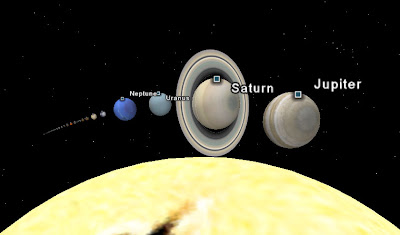 Google Earth: El Sistema Solar en Google Earth