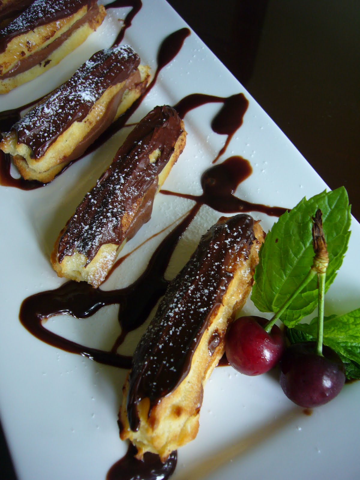 baked. fried. cooked.: Chocolate Eclairs