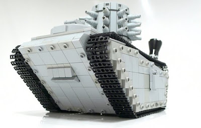 Pasteles Carnívoros: Lego Steampunk Tank