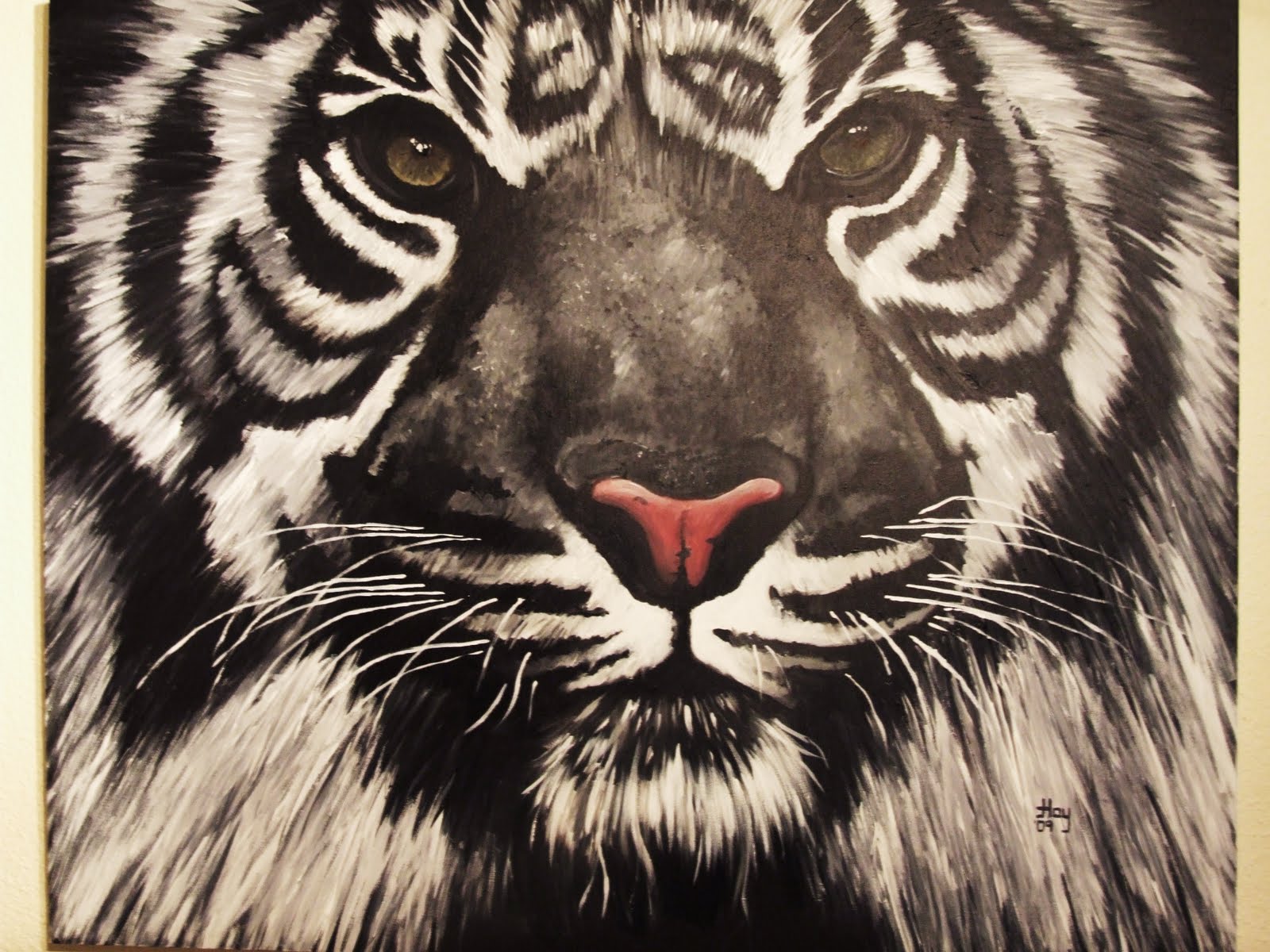 My Art: Fierce Tiger