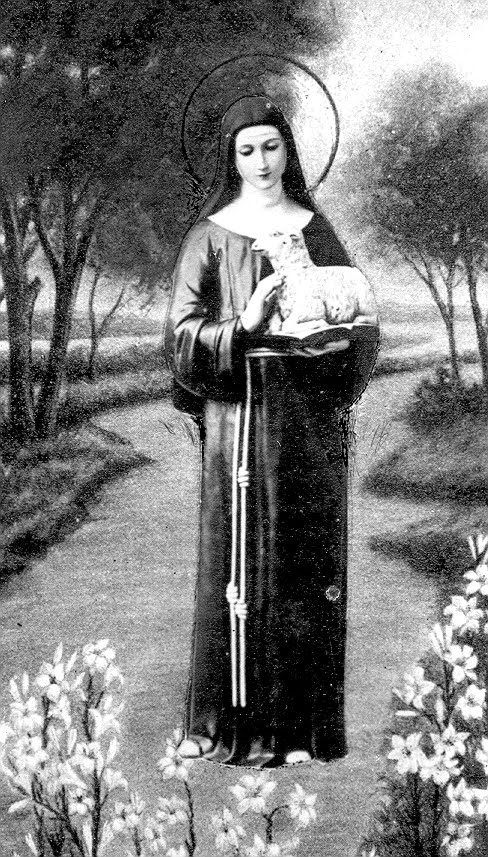 Santa Inês de Assis, Clarissa: Iconografia