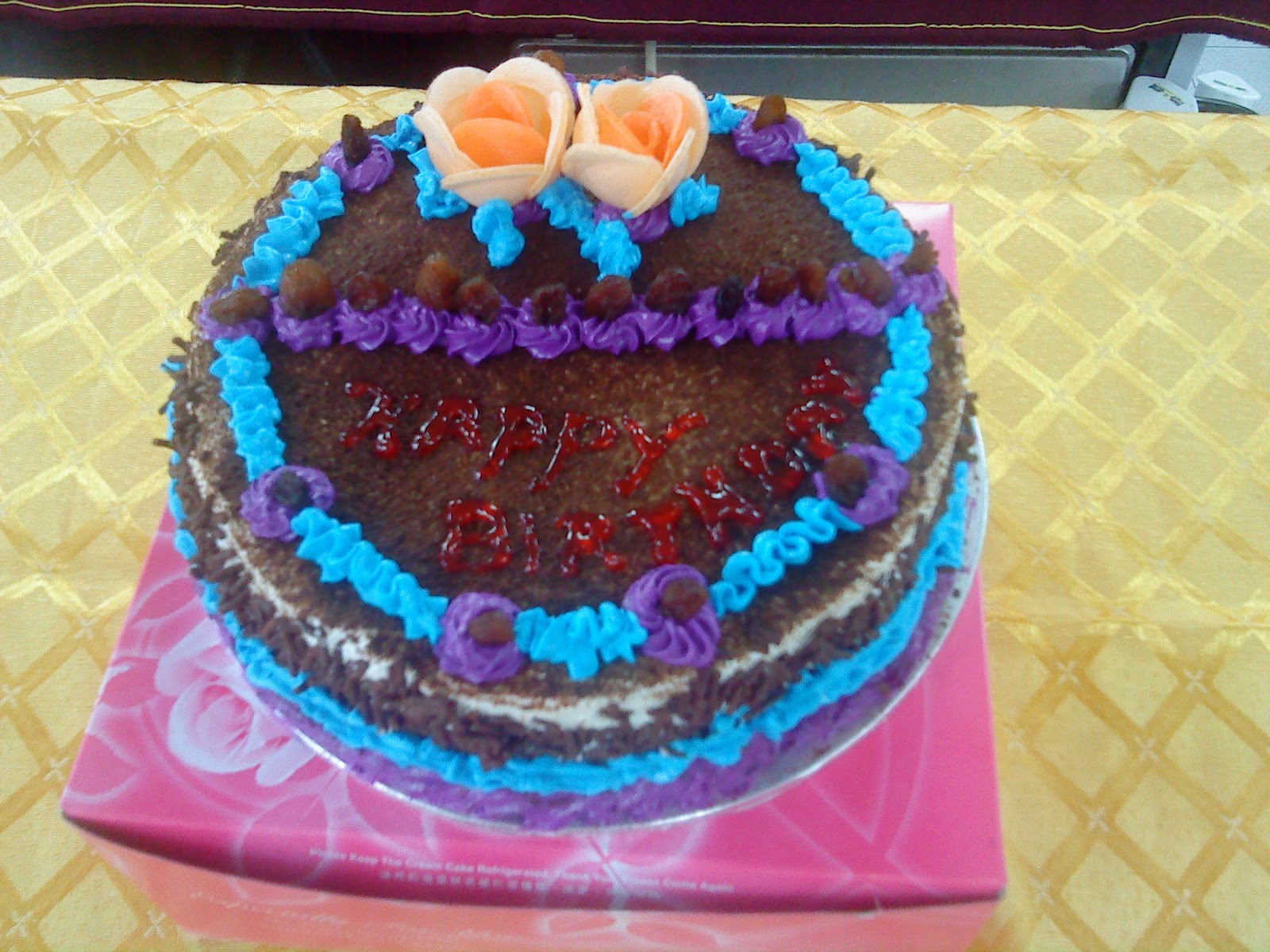 NadiRah FarHana Blog: biLa CikGu NadiRah FirsT tiMe dEcO CakE...erk..!!!