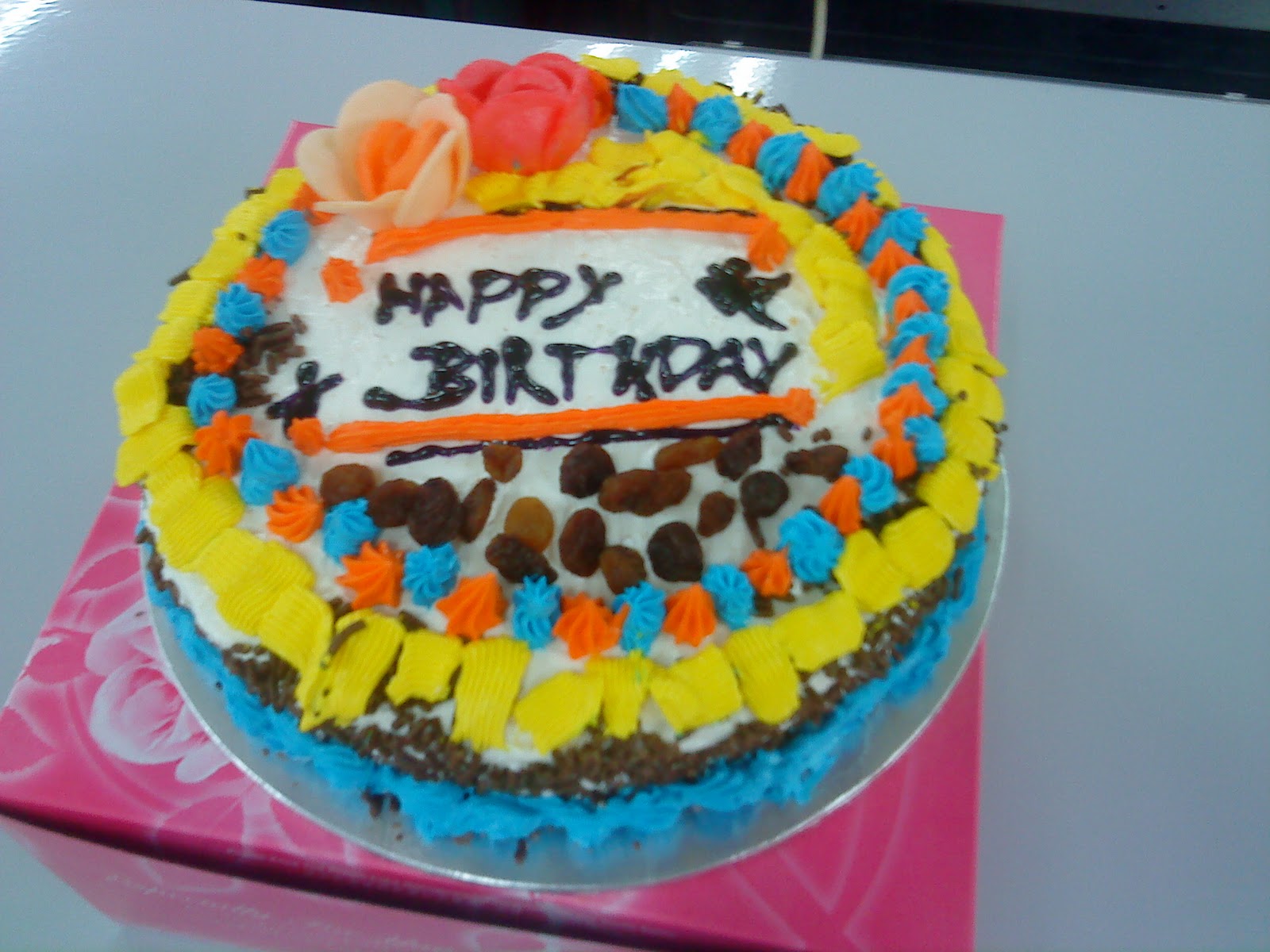 NadiRah FarHana Blog: biLa CikGu NadiRah FirsT tiMe dEcO CakE...erk..!!!