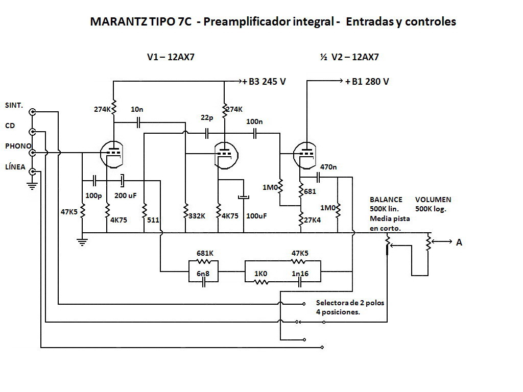 Información electrónica.: MARANTZ 7C - Primera parte