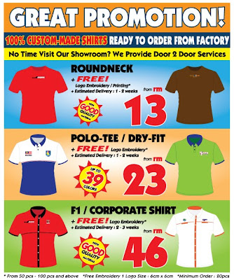 Custom-Made-Tshirt.Com: Polo Tee shirt with your own logo.