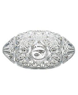 BurnTees.com: Waterford Crystal XLll Super Bowl Champion Football
